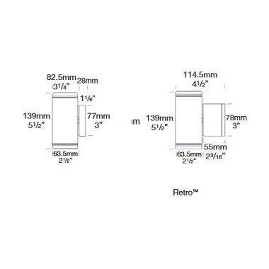 Hunza Pillar Lite - Hex lighting